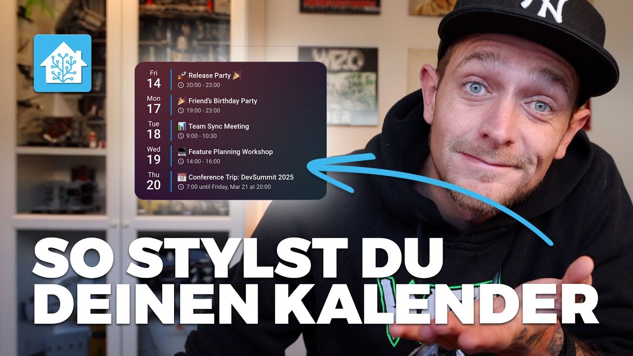 Calendar Card Pro: Moderner Kalender für Home Assistant | Alles Automatisch